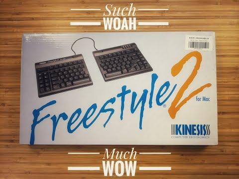 Sam Unboxes Randy's Stuff - Kinesis Freestyle 2 ergonomic keyboard