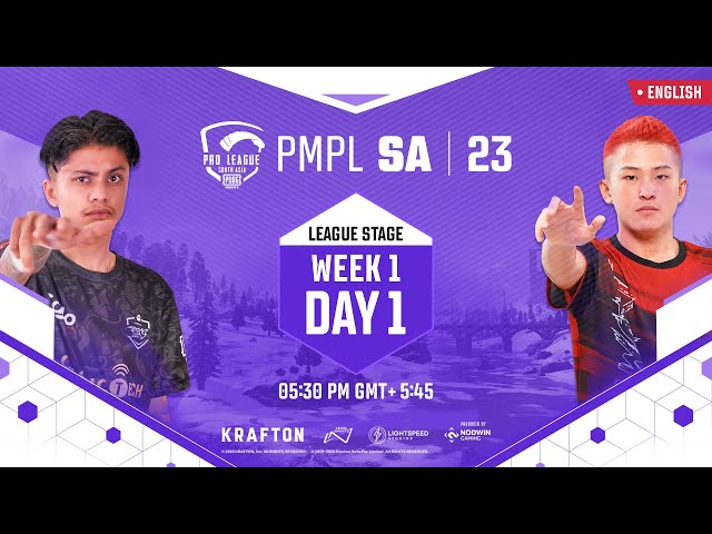 PMPL 2023 Spring South Asia Day 1: Overall standings, highlights, and more