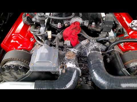 1uz fe Turbo build cooling pipes/battery relocation Soarer (SC400)