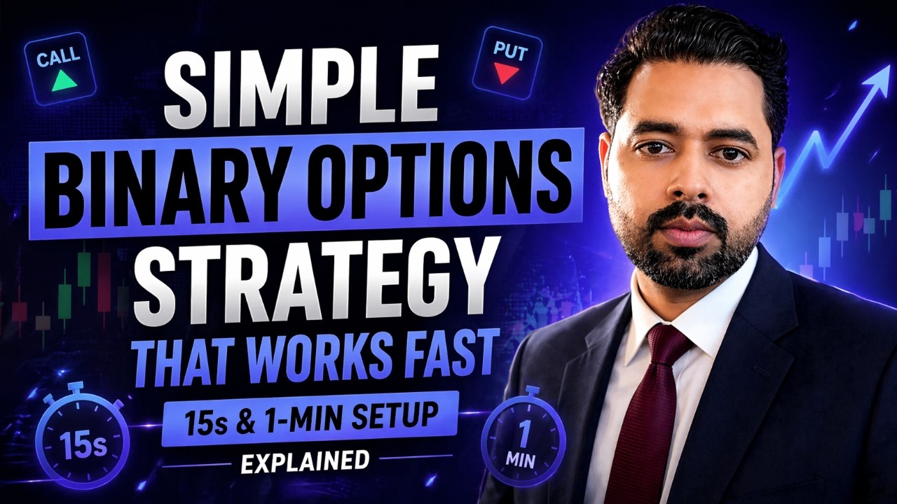 Simple Binary Options Strategy That Works Fast (15s & 1-Min Setup Explained)
