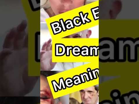 Black Eye Dream meaning #shorts