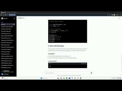 best editor for python programming