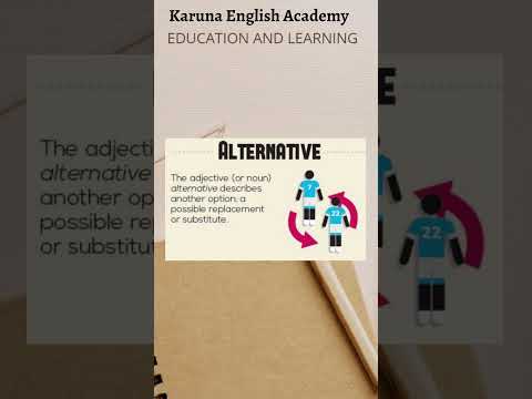 Common grammar mistakes || Alternate VS Alternative ||