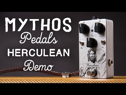 Mythos Pedals Herculean Overdrive | Ultimate 808 Style Pedal | Reverb