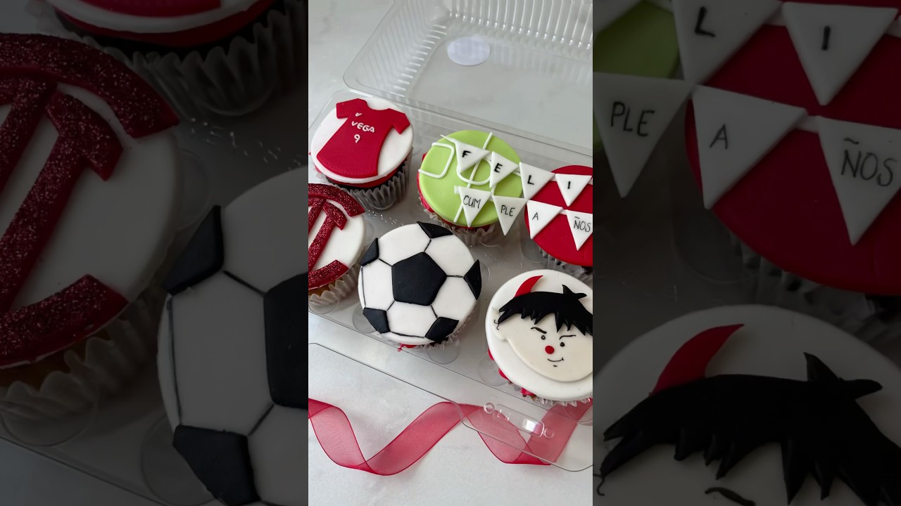 Cupcakes del Toluca ! Diablos rojos del Toluca