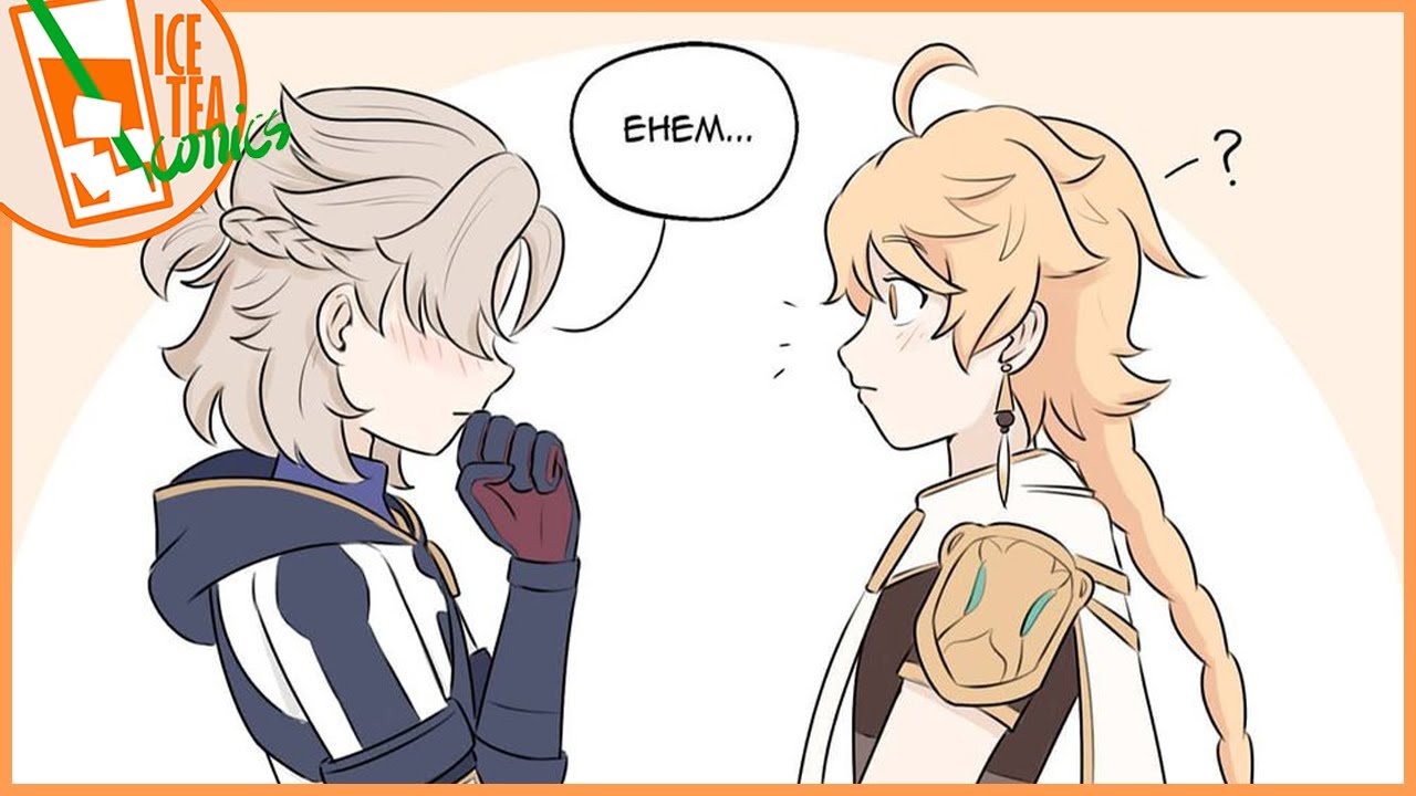 Albedo Has A Question For Aether - Genshin Impact Comic Dub | IceTeaComics