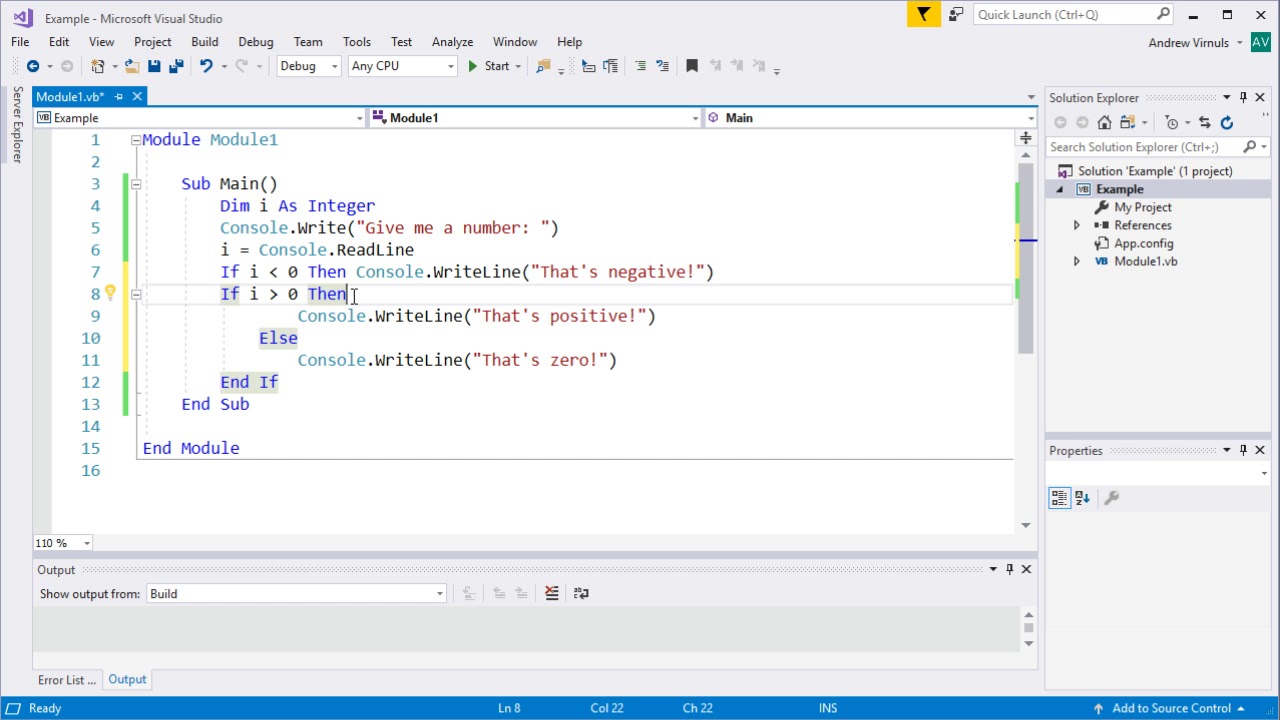 Visual Basic - Using If to Make Decisions