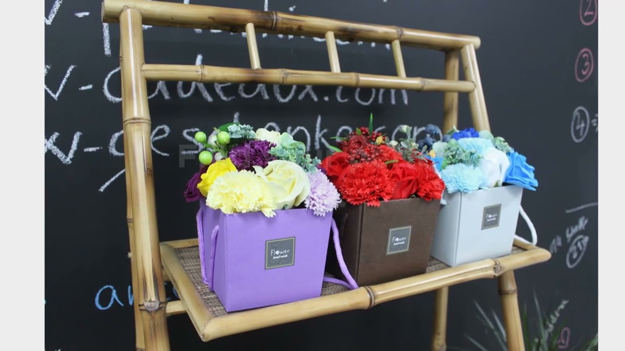 🌸💗 Soap Flower Bouquet – Pink Rose & Carnation | Elegant Decorative Gift | AfriArtisan 🧼✨