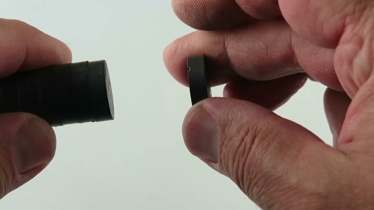 G26497 - (Pkg 10) Solid Ceramic Disc Magnets