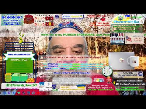 SHOW NOTES: Breakfast with Elli - Wednesday - 7 December 2022- 13 Kislev - 5783 - Year of Hakhel …