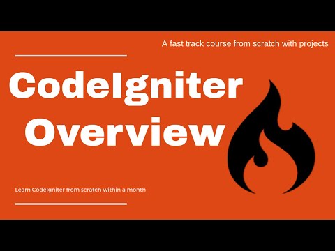 Overview of Codeigniter 3 | How codeigniter 3 works | Introduction to codeigniter 3