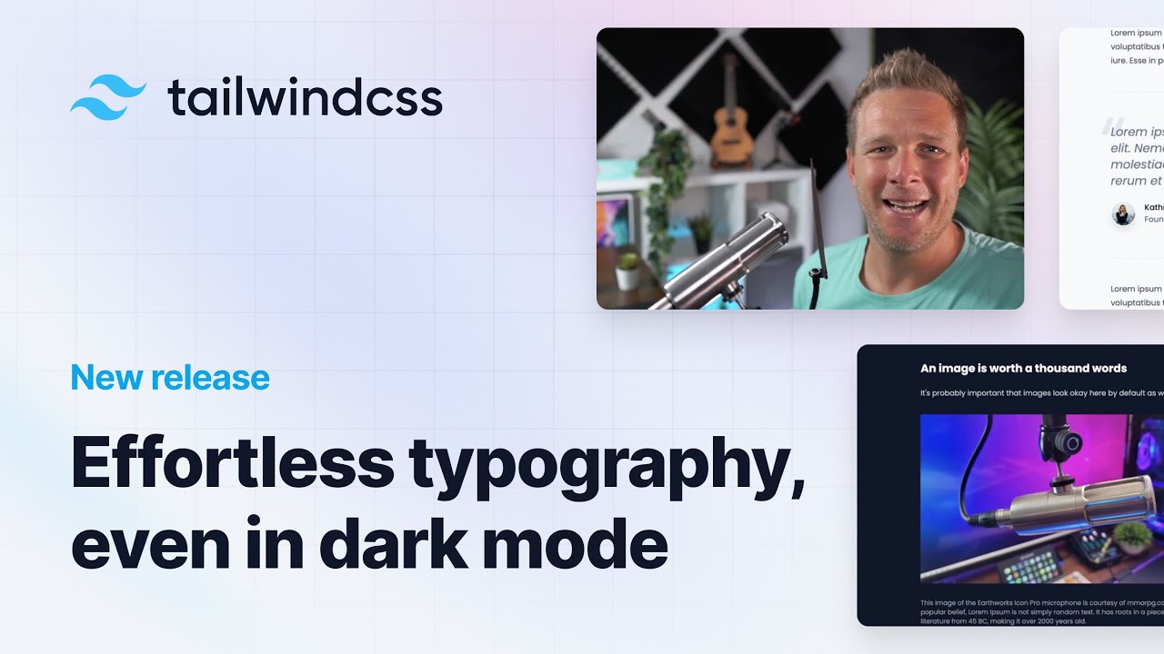 Effortless typography, even in dark mode — Tailwind CSS Typography v0.5