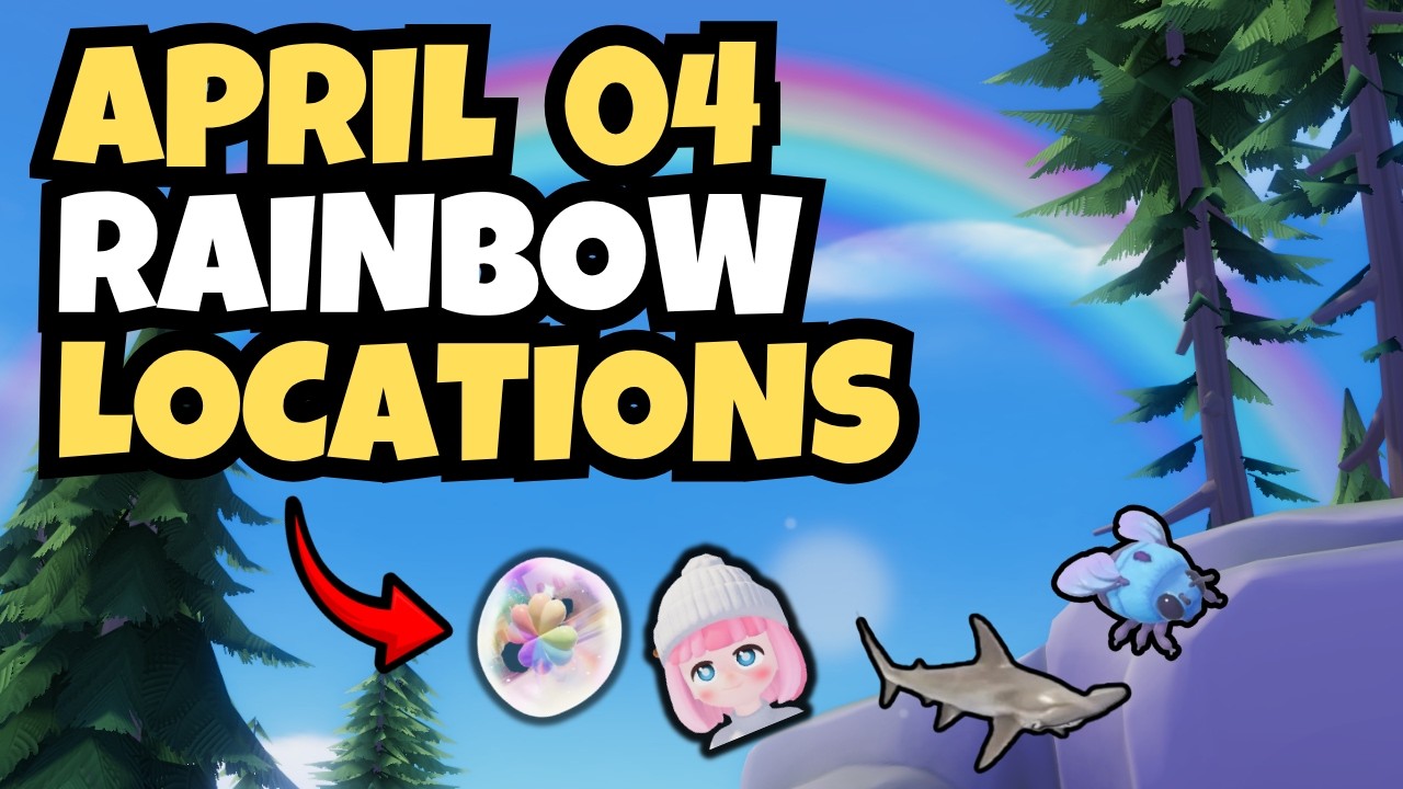 APRIL 04 | All 3 Rainbow Bouquet & Doris Locations Heartopia Guide