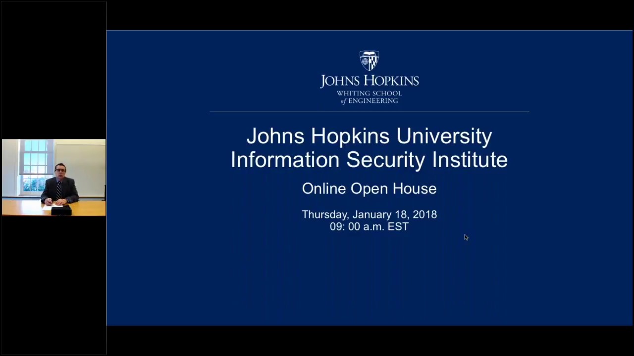 Online Information Session: MS in Security Informatics (Spring 2018)