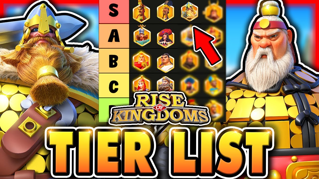 The Ultimate Rise of Kingdoms Commander Tier List for 2025 | Galaxy.ai