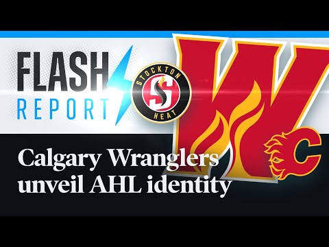 FLASH: Calgary Wranglers Unveil AHL Branding