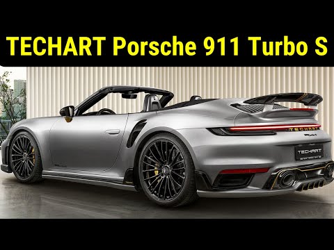 TECHART Porsche 911 Turbo S - Wild Coupe in details