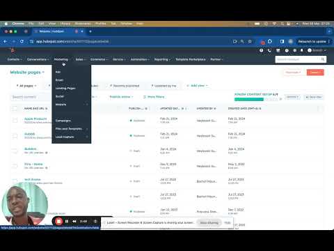 How to Navigate inside HubSpot CRM Portal