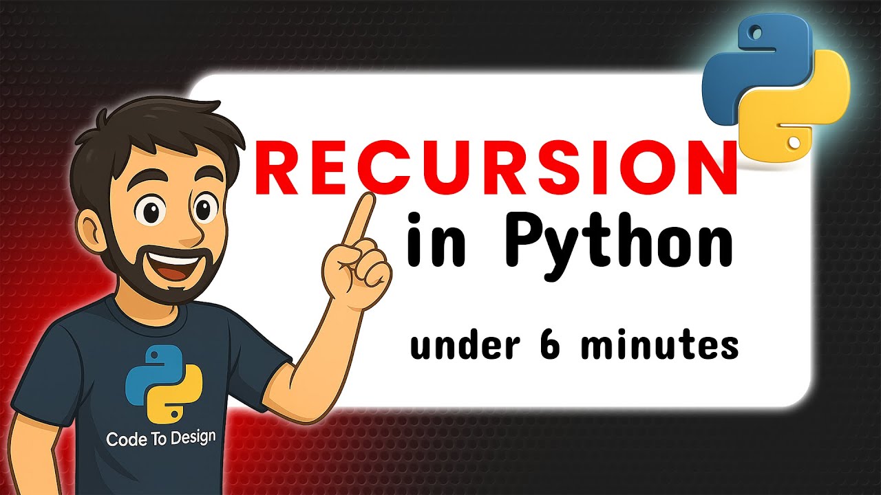Recursion Was Confusing Until THIS | Python Tutorial