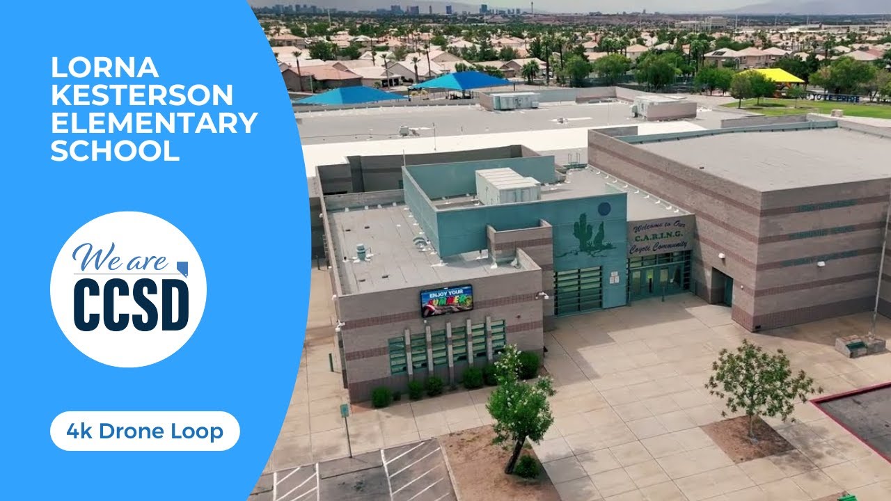 Lorna Kesterson Elementary School - 4k Drone Loop