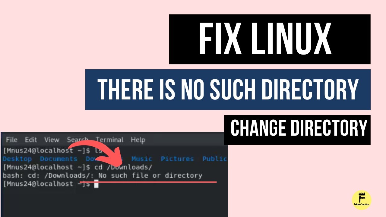 How To Fix Linux bash cd: 
