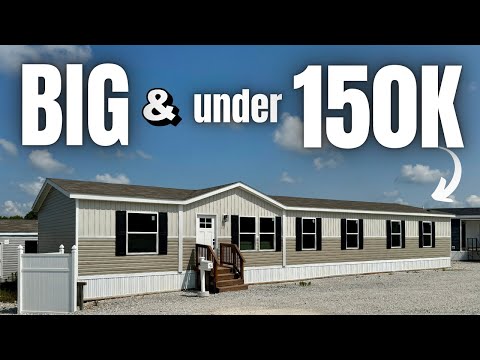 NEW 4 or 5 bedroom mobile home with INCREDIBLE pricing! Prefab House Tour