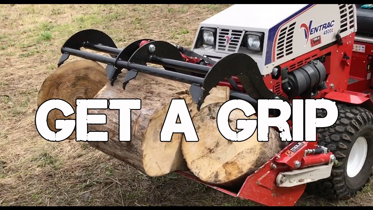 Ventrac 4500Z Compact Tractor Grapple