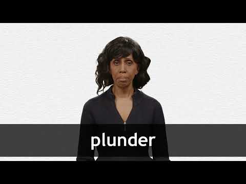 PLUNDER - Definition & Translations | Collins English Dictionary
