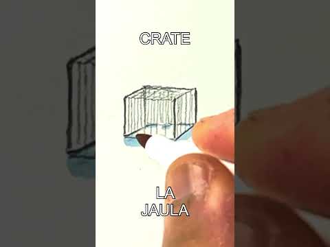 Learn Spanish! ¡Aprenda Inglés! CRATE : LA JAULA