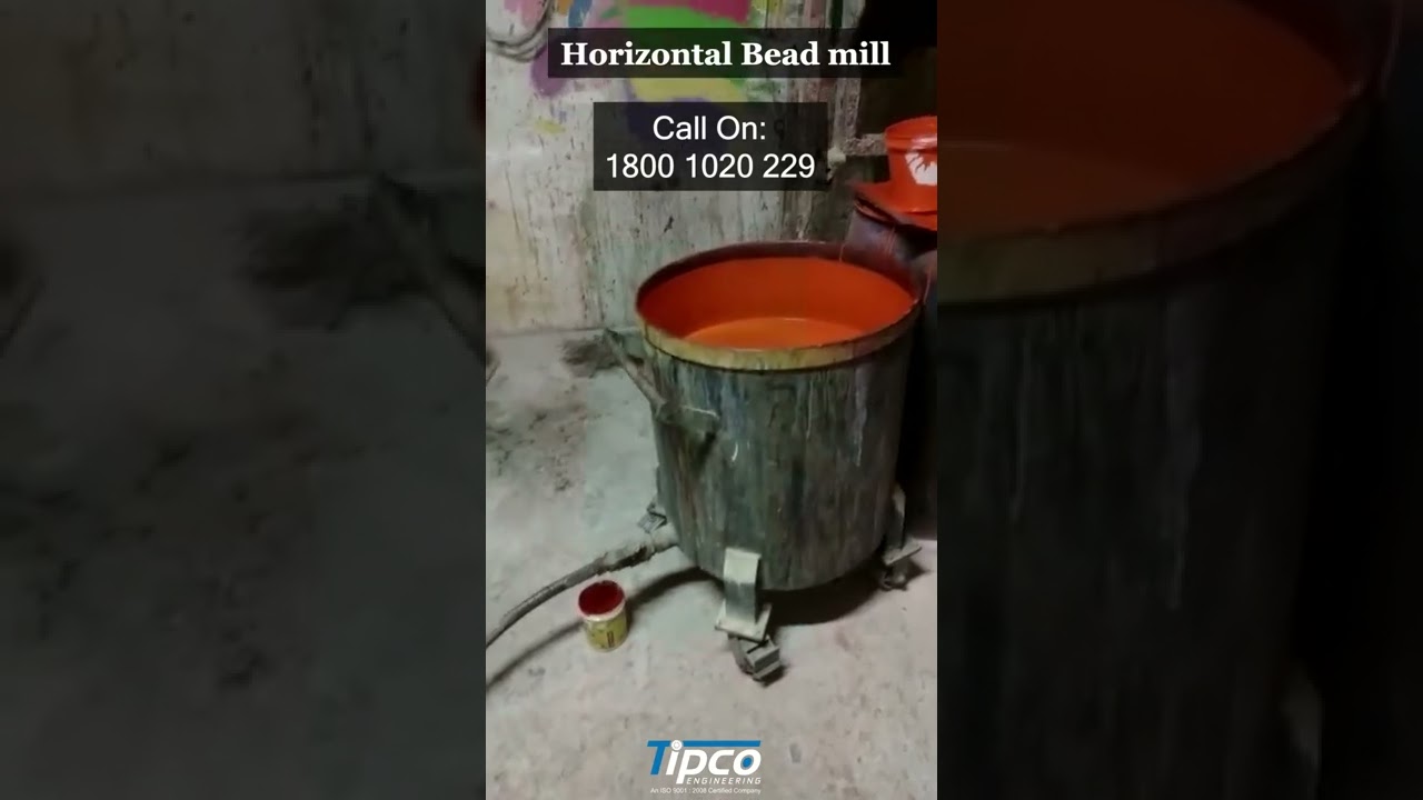 Horizontal Bead Mill C-0.2 | Tipco Engineering