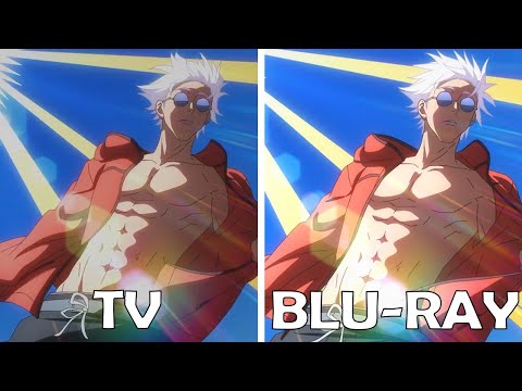 GOJO IS LOOKING SHARP in Jujutsu Kaisen Season 2 Episode 3 TV vs BLU-RAY