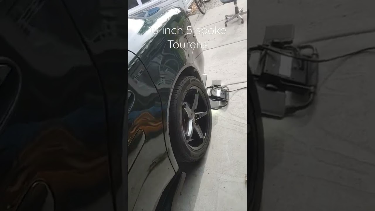 18 inch 5 Spoke Touren Wheels on Pontiac Grand Prix