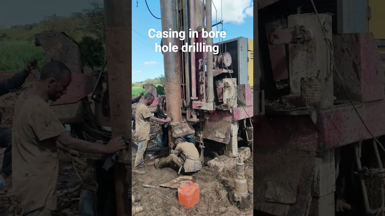 Casing in bore hole drilling