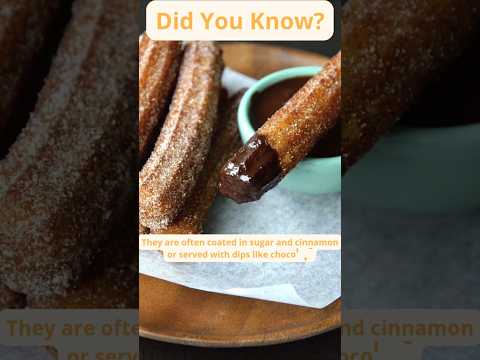 Churros || Popular snack in Spain # Shorts