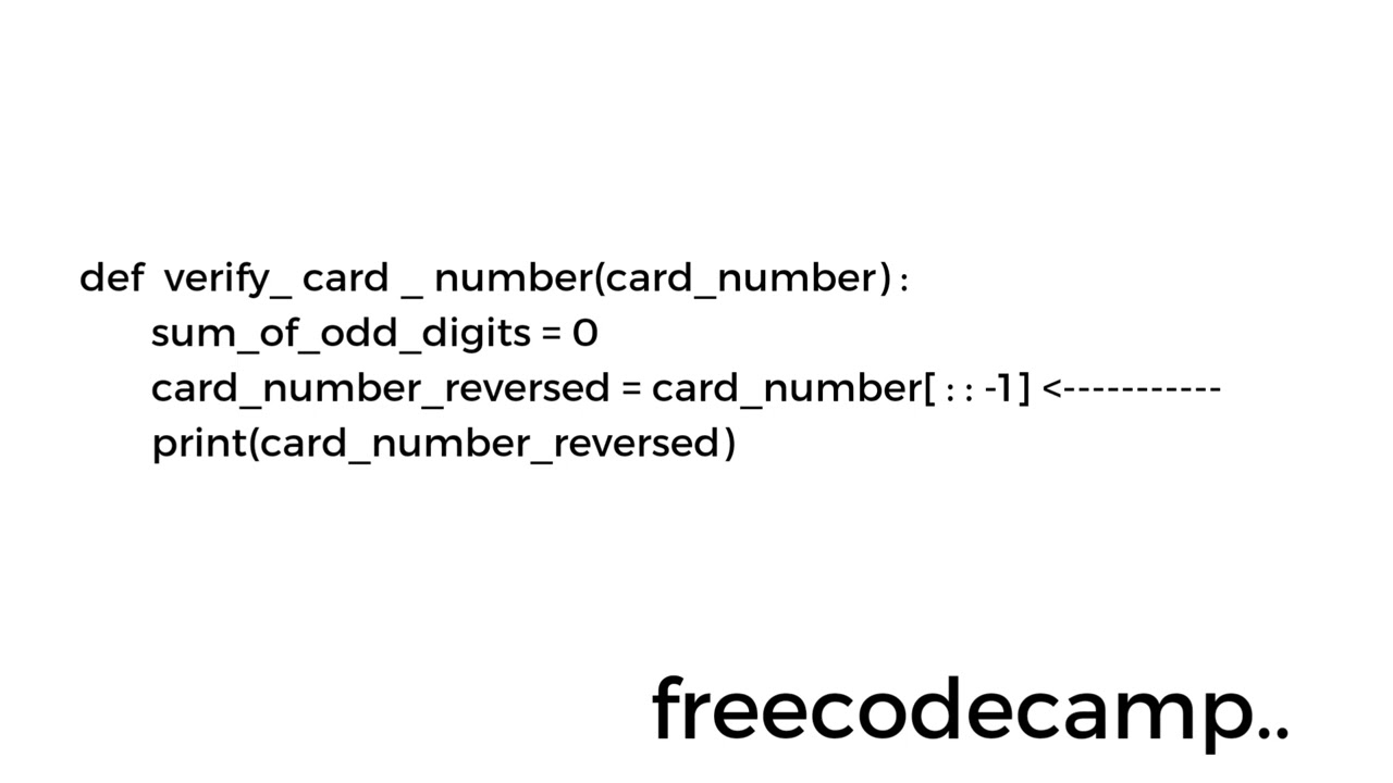 lmplementing the Luhn Algorithm | Python Beta Certification | Step 14