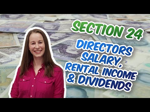 Section 24 Tax Calculation - How to calculate with Directors Salary, Dividend and Rental Income?