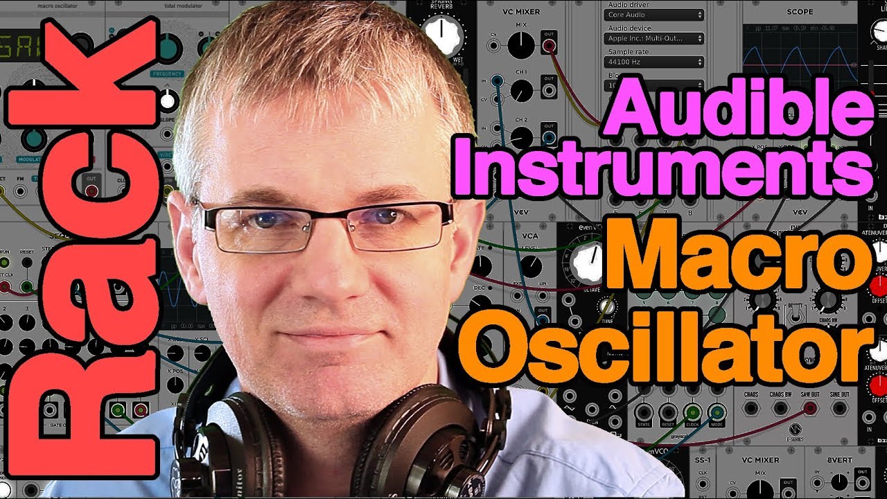 Audible Instruments Macro Oscillator - VCV Rack - Mutable Instruments