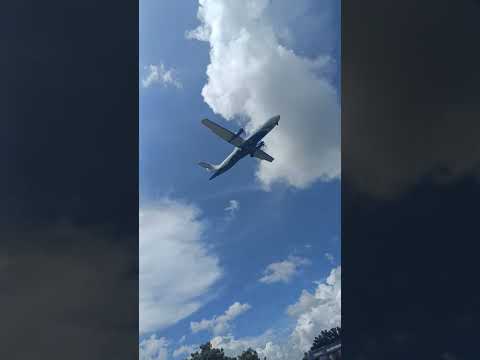Flight Landing at Vijayawada Airport Gannavaram
