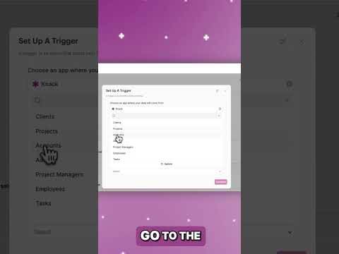 Slack + Knack Flow Integration for your Project Management #shortsvideo #shortsvideo