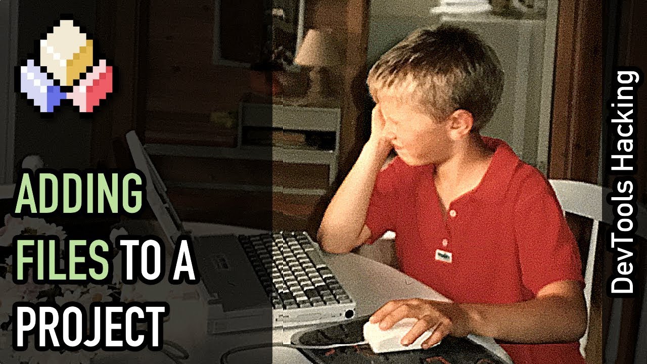 DevTools hacking: Adding files to a project