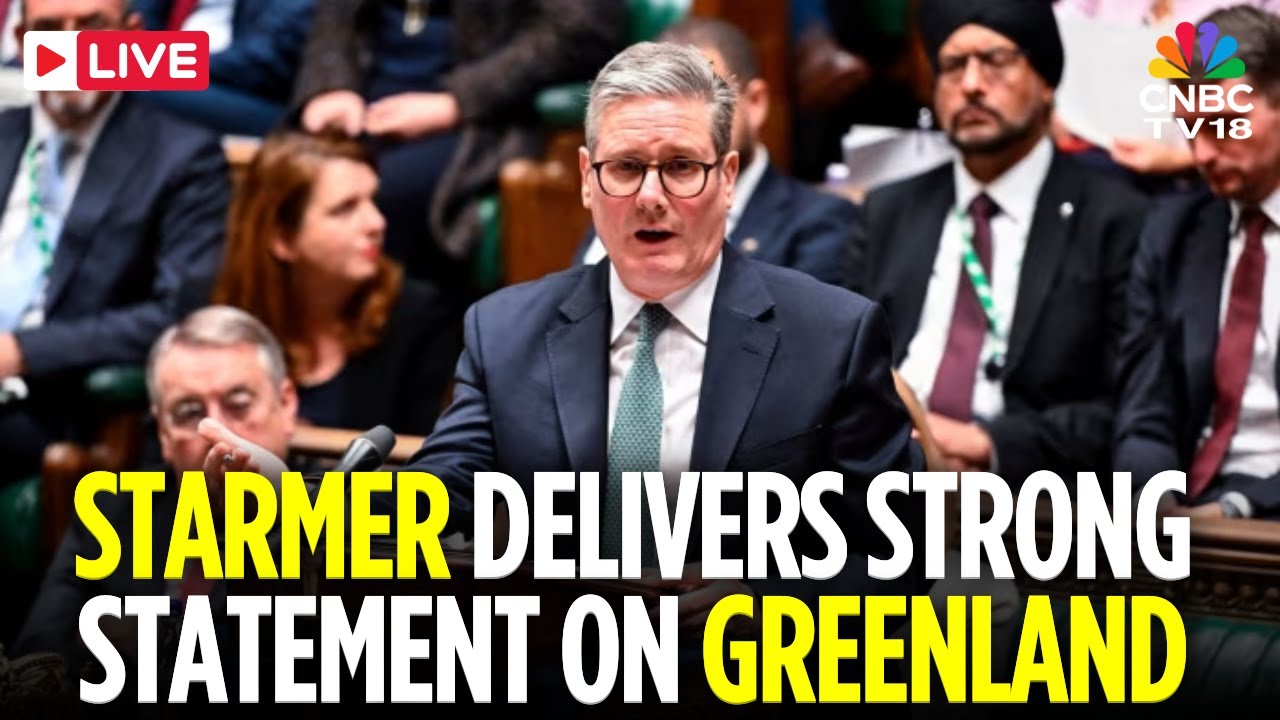 LIVE: British PM Starmer Delivers Statement on Greenland Trump Tariffs | European Nations | N18G