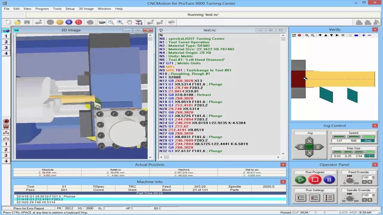 CNCMotion 9000 overview