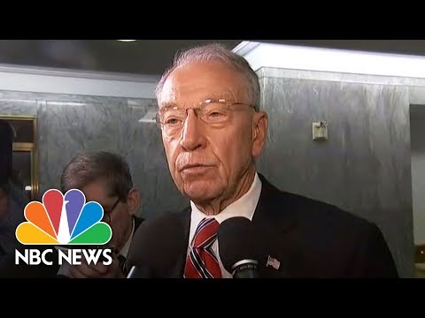 Chuck Grassley Says He Learned Of President Trump’s Pick For FBI Director From Twitter | NBC News
