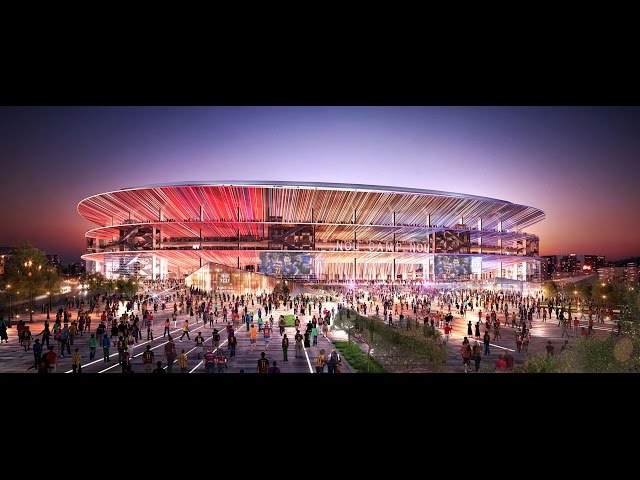 Barcelona New Stadium (Nou Camp Nou) Minecraft Map