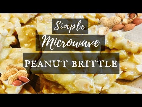 Peanut Brittle Recipe | Microwave Easy | ThymeWithApril