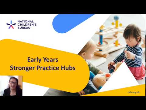 Stronger Practice Hubs webinar for early years settings - 9 September 2022
