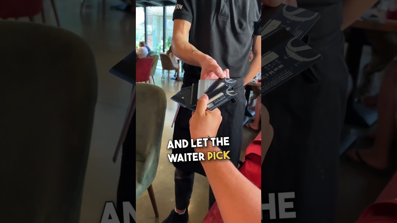 Friends Play Credit Card Roulette to Pay for Lunch 💰 🤑