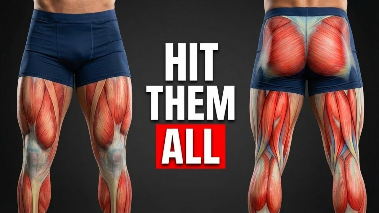 The ONLY 4 Lower Body Exercises You Need