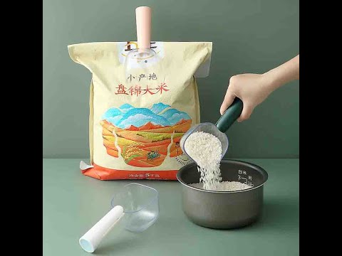 Transparent Scoop Spoon with Measurements