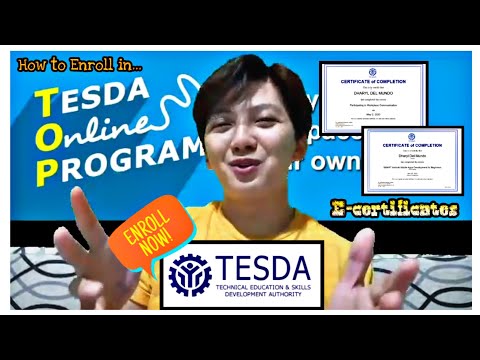 How to Enroll and Get E-certificates in TESDA Online Program | Teacher Dha |
